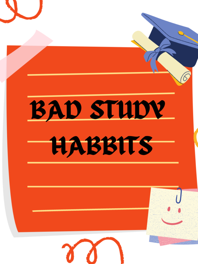 Avoid These Bad Study Habits To Become A Successful Student - Math Mitra